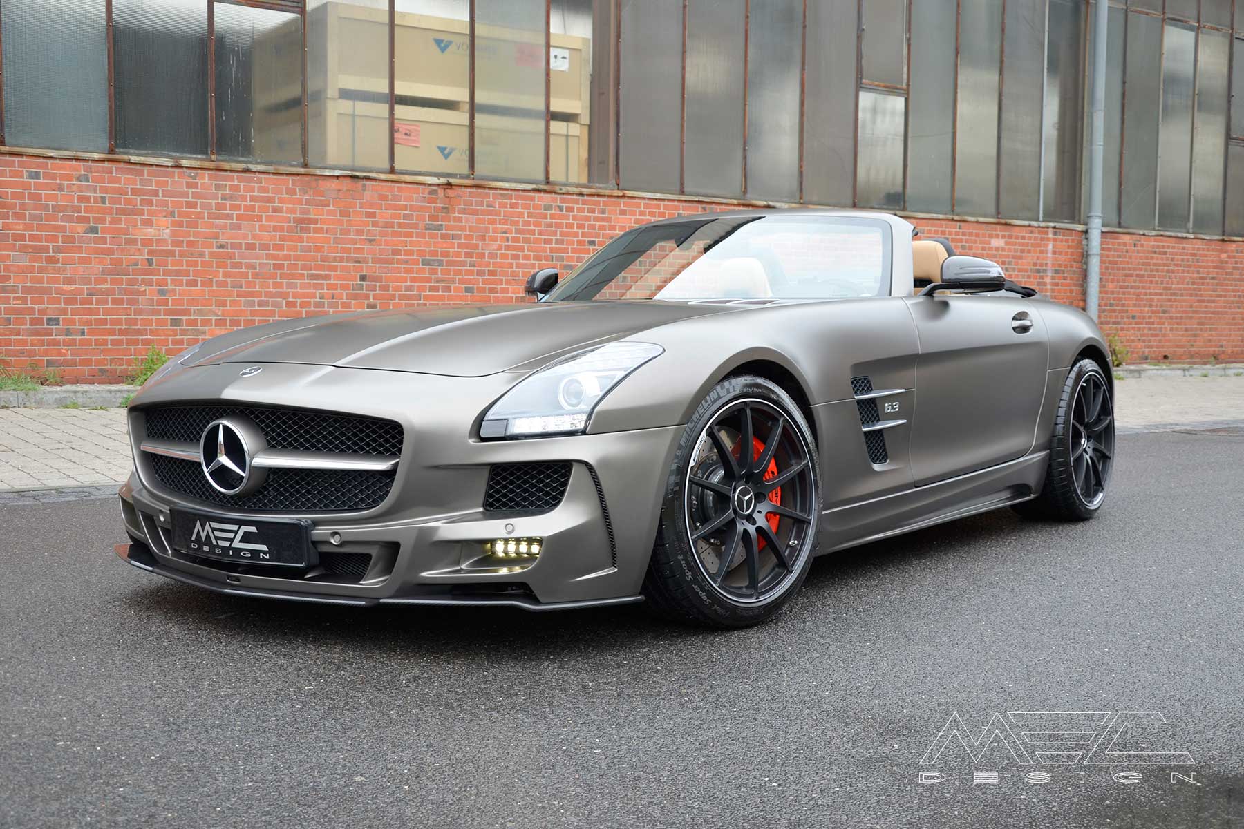 MEC Design Mercedes Tuning SLS Roadster Monza Grau