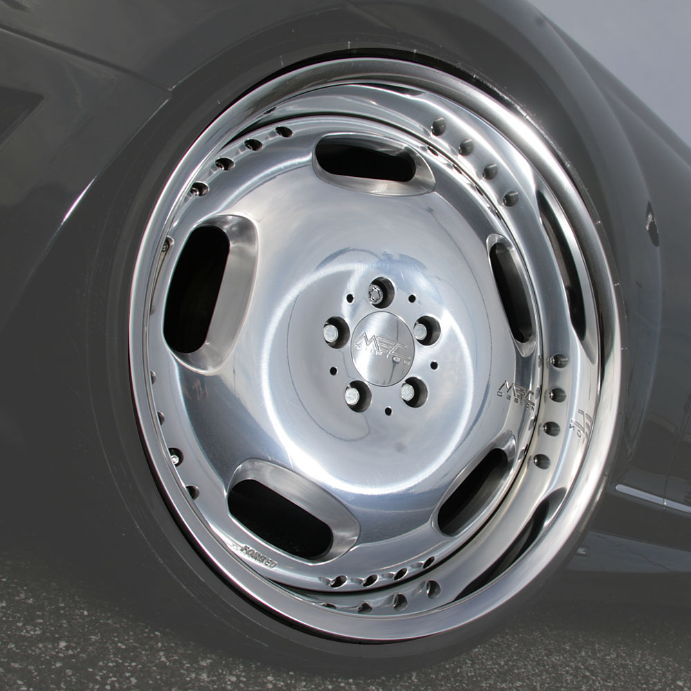mecxtreme1 Three Piece Wheels with flat-lip - MEC Design