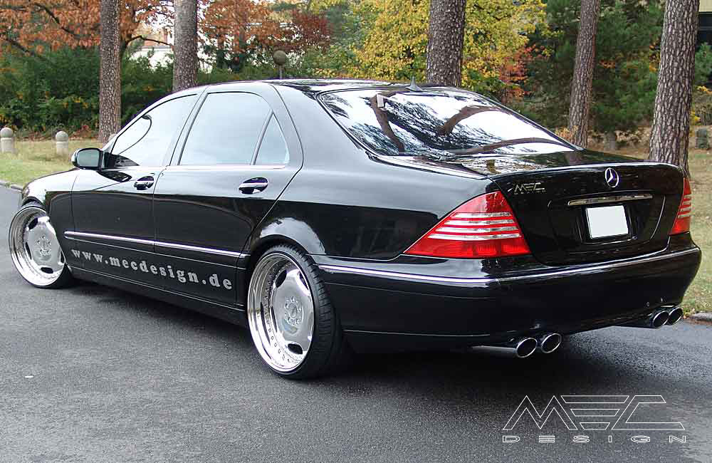 MEC Design S Class with mecxtremeI 20inch alloy wheels – MEC Design