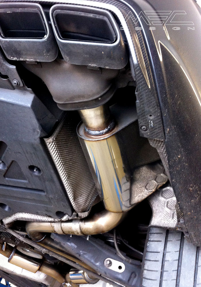 R231 SL Class Exhaust Systems – MEC Design