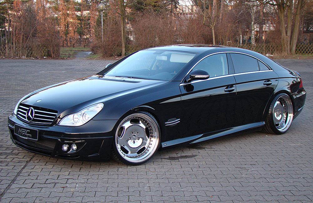 CLS55 AMG with mecxtreme1 3 piece wheels - MEC Design