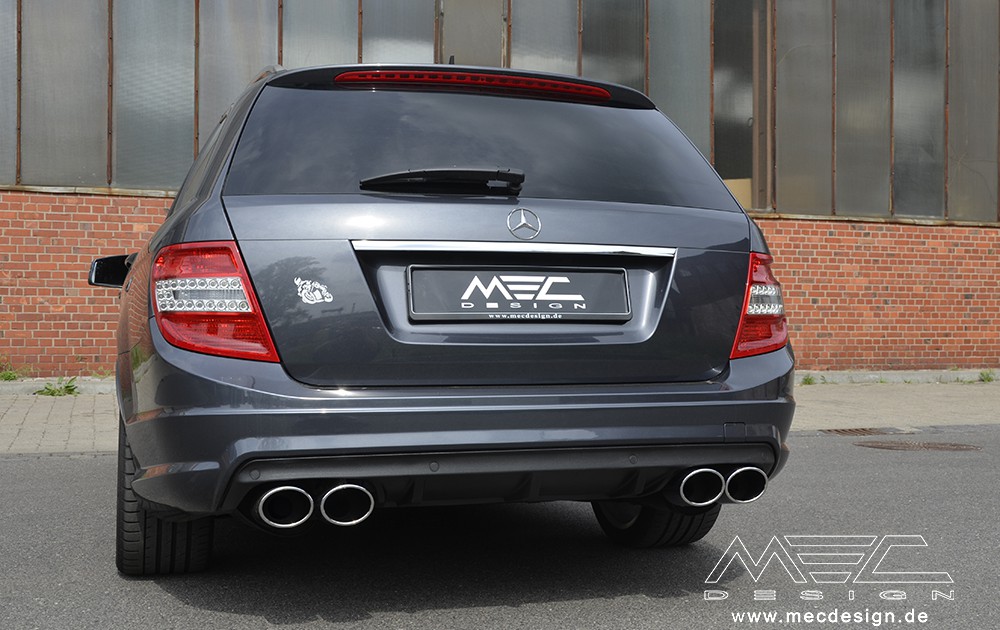 Powerful Exhaust Systems for your Mercedes Benz W204