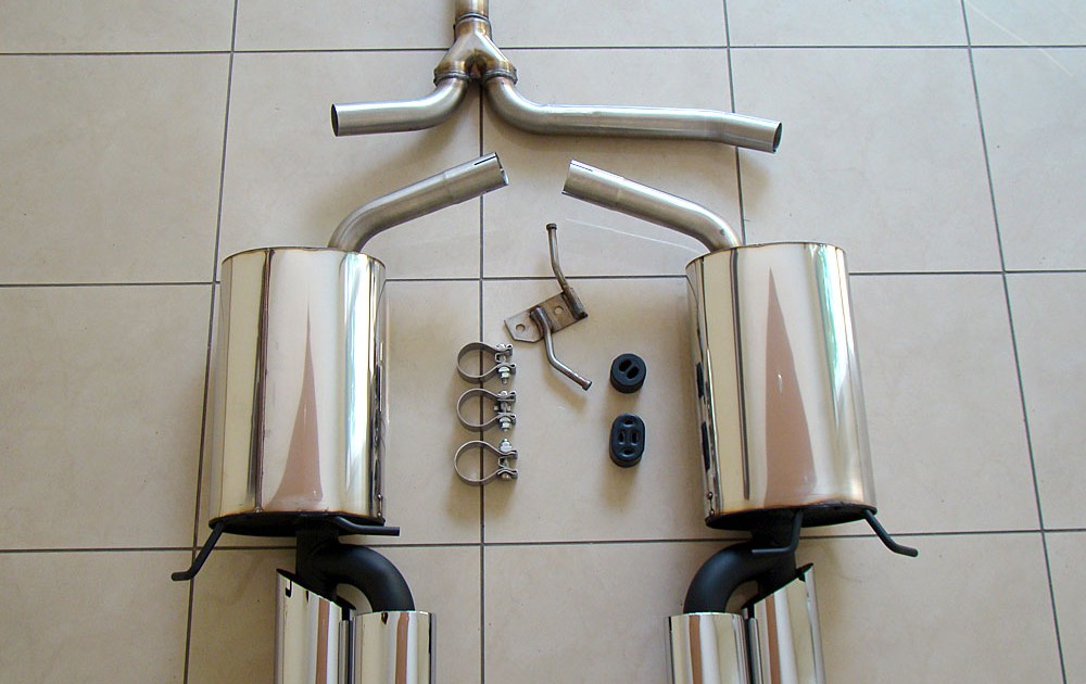 Soundgewaltige Auspuffanlagen für Ihren Mercedes Benz W204