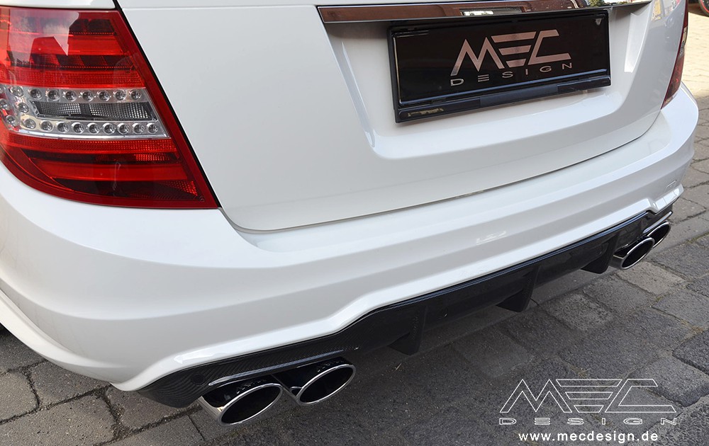 Powerful Exhaust Systems for your Mercedes Benz W204