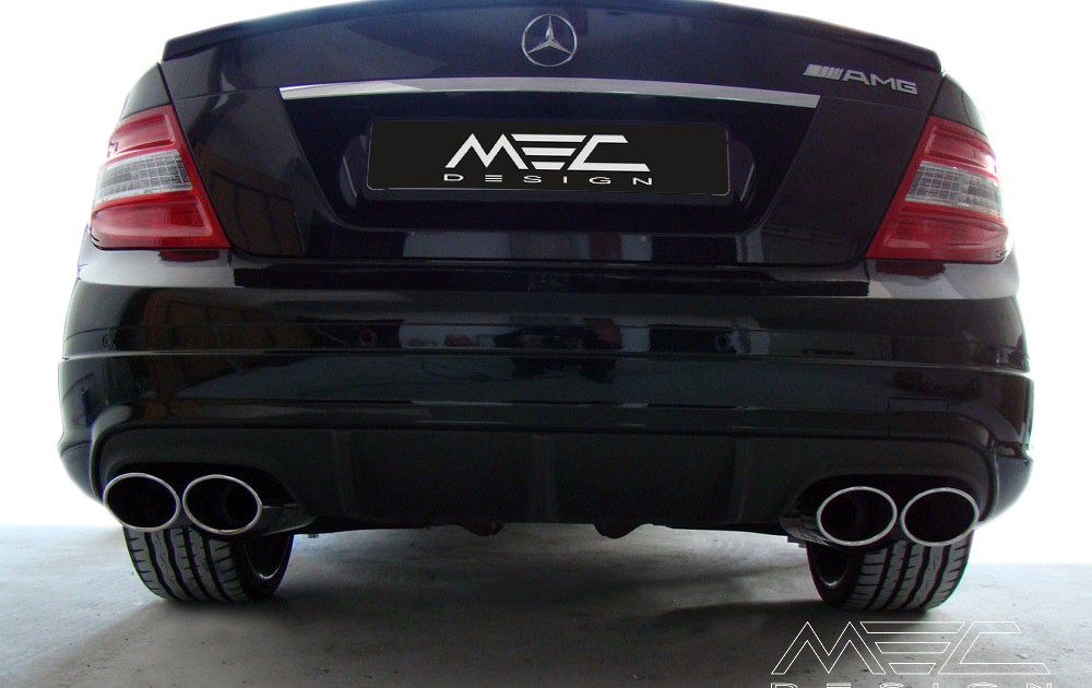 Powerful Exhaust Systems for your Mercedes Benz W204
