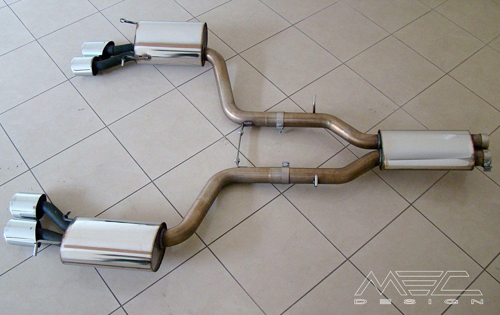 Powerful Exhaust Systems for your Mercedes Benz W204