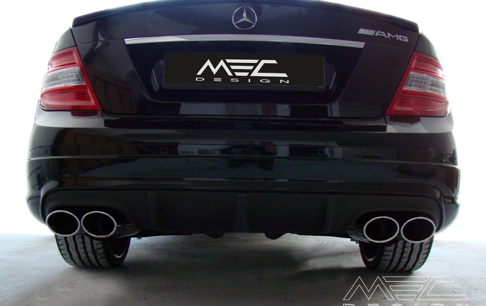 Soundgewaltige Auspuffanlagen für Ihren Mercedes Benz W204