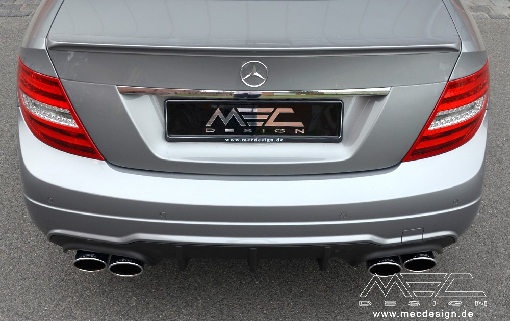 Powerful Exhaust Systems for your Mercedes Benz W204