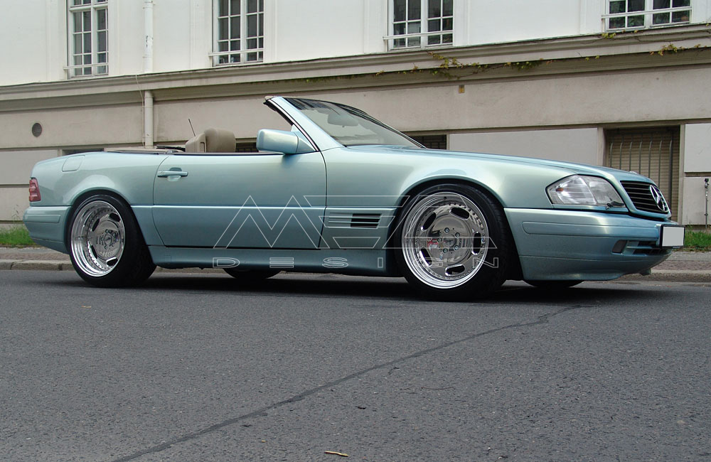 R129 SL Class with mecxtreme1 3 piece wheels - MEC Design